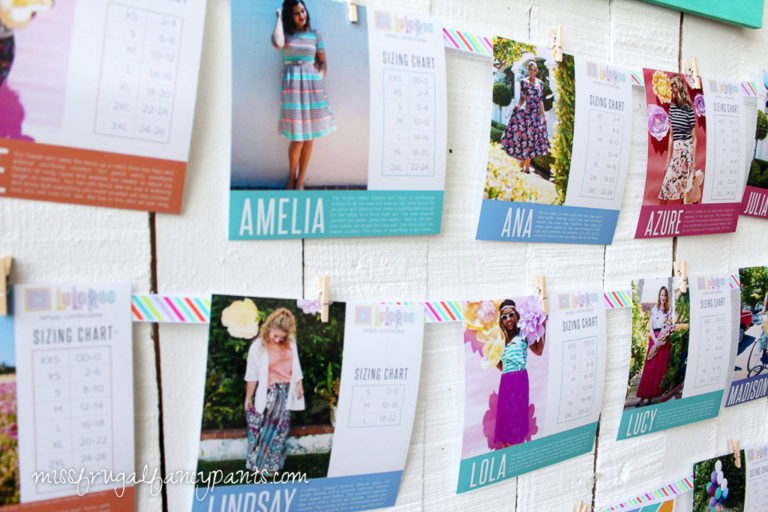 A LuLaRoe Birthday Party - Miss Frugal Fancy Pants