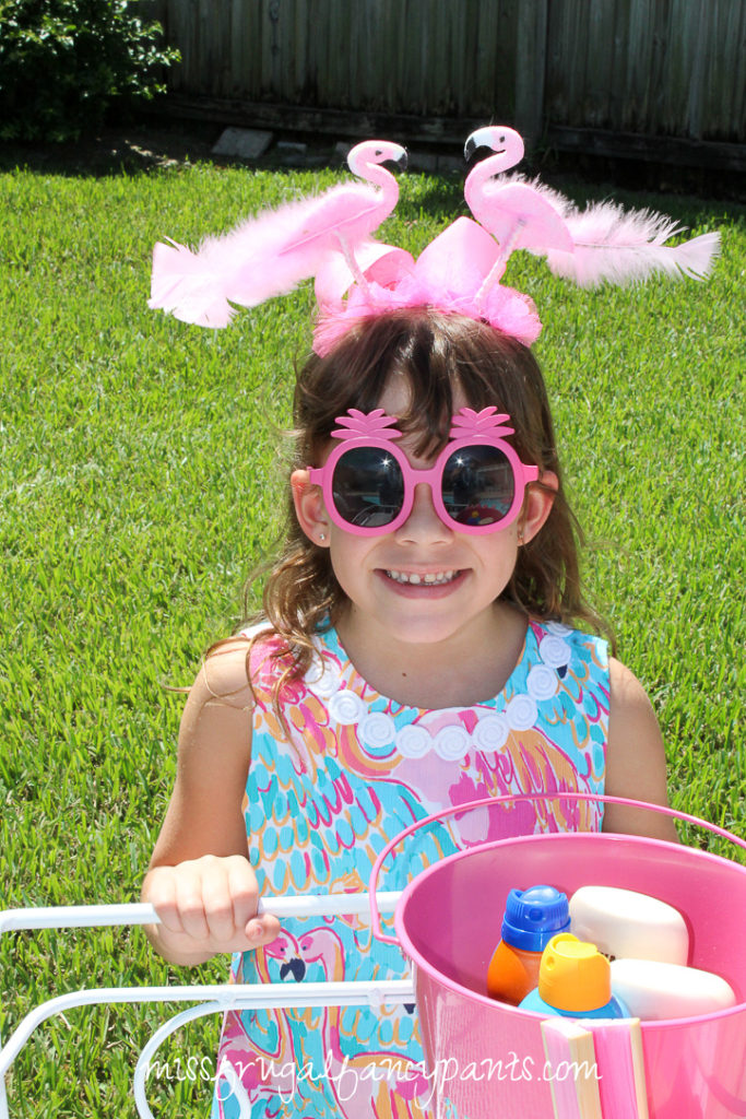Lilly Pulitzer Inspired Pool Party - Miss Frugal Fancy Pants